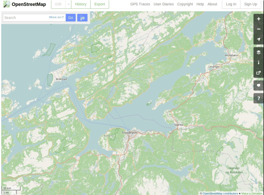 Карта open maps